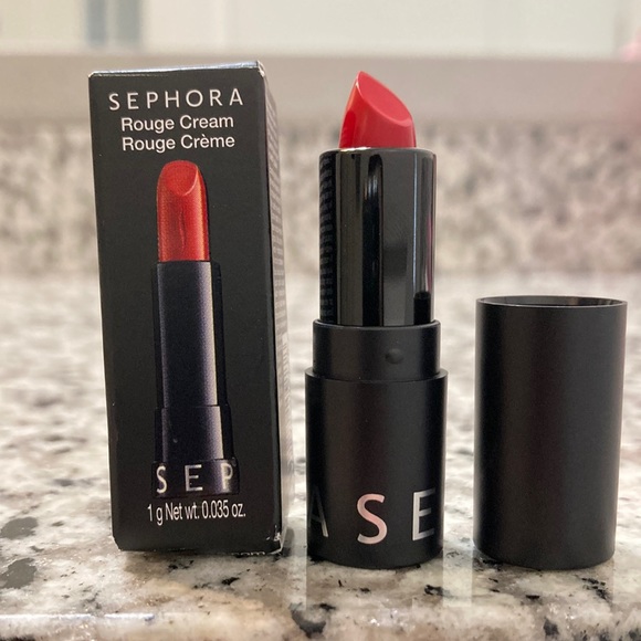 Sephora | Makeup | Sephora Rouge Cream Red Lipstick | Poshmark